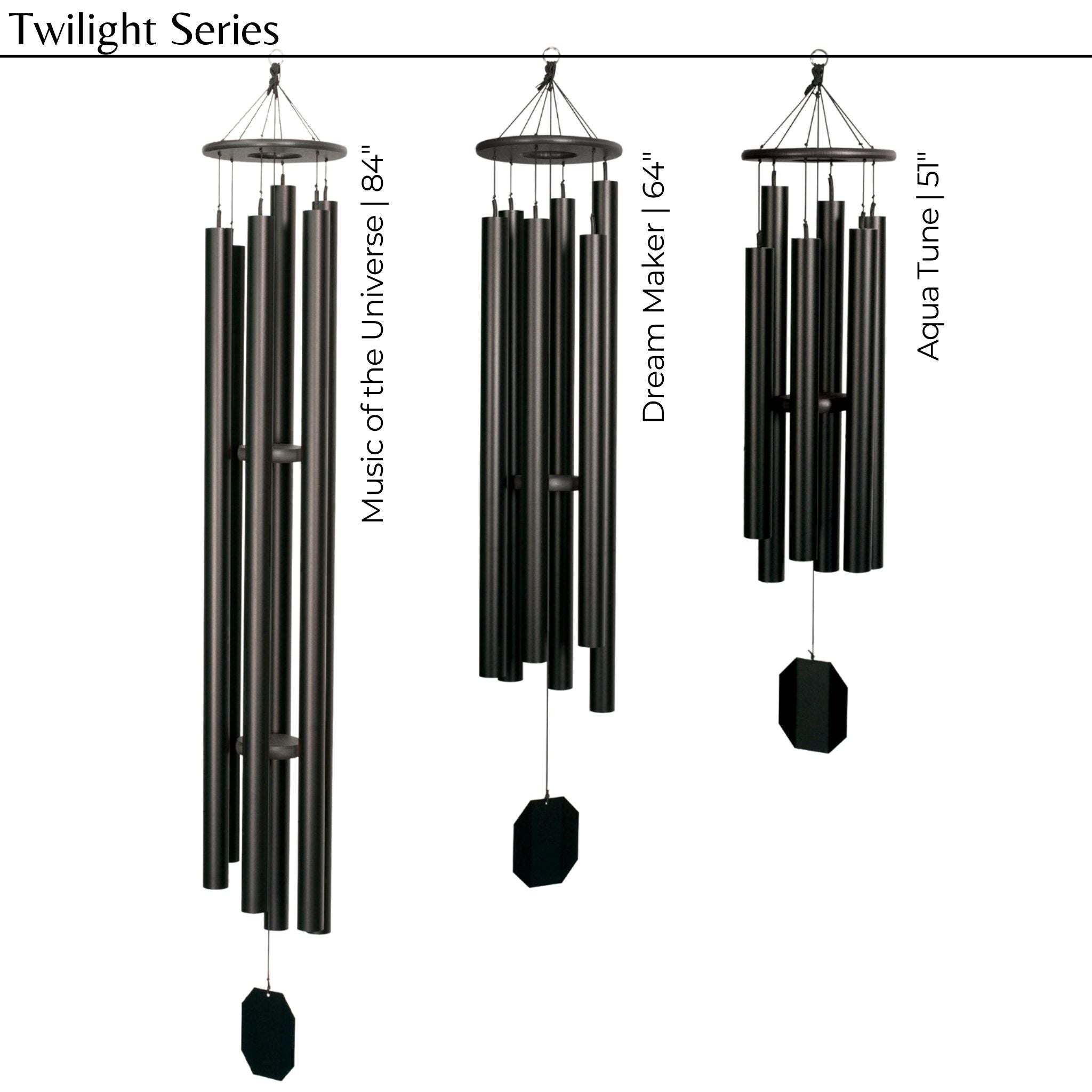 Premium Wind Chimes Collection: Twilight Series Windchimes – Perfect ...